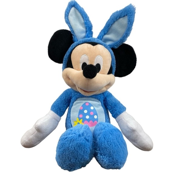 Disney | Toys | Disney Mickey Mouse In A Bunny Suit Easter Stuffy Plush ...